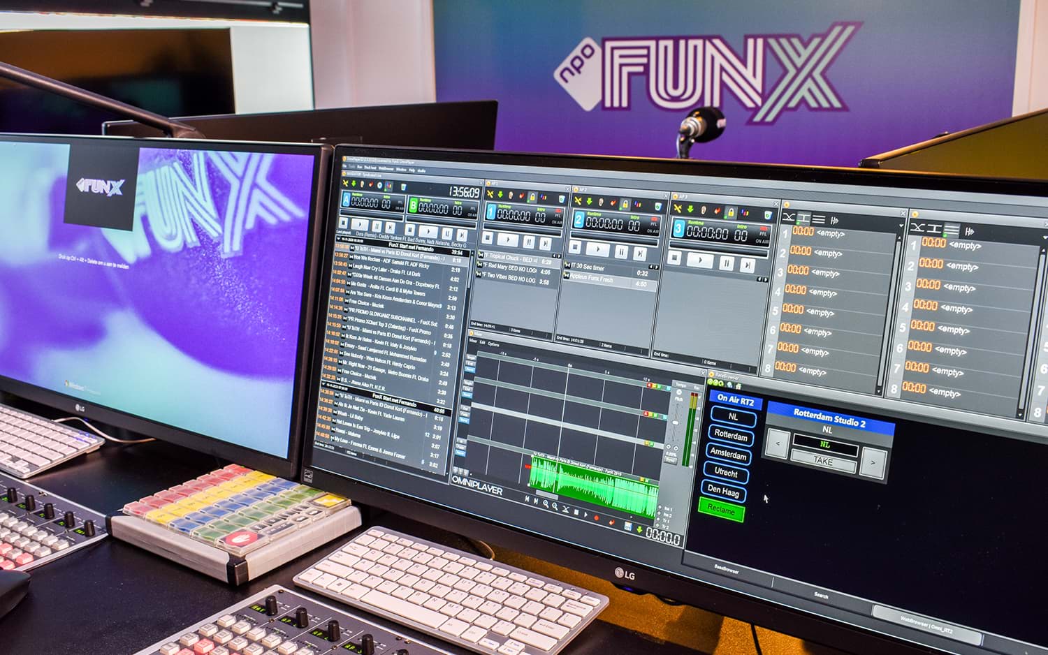 Gloednieuwe audiomatrix voor FunX | Triple Audio B.V. | Engineering ...